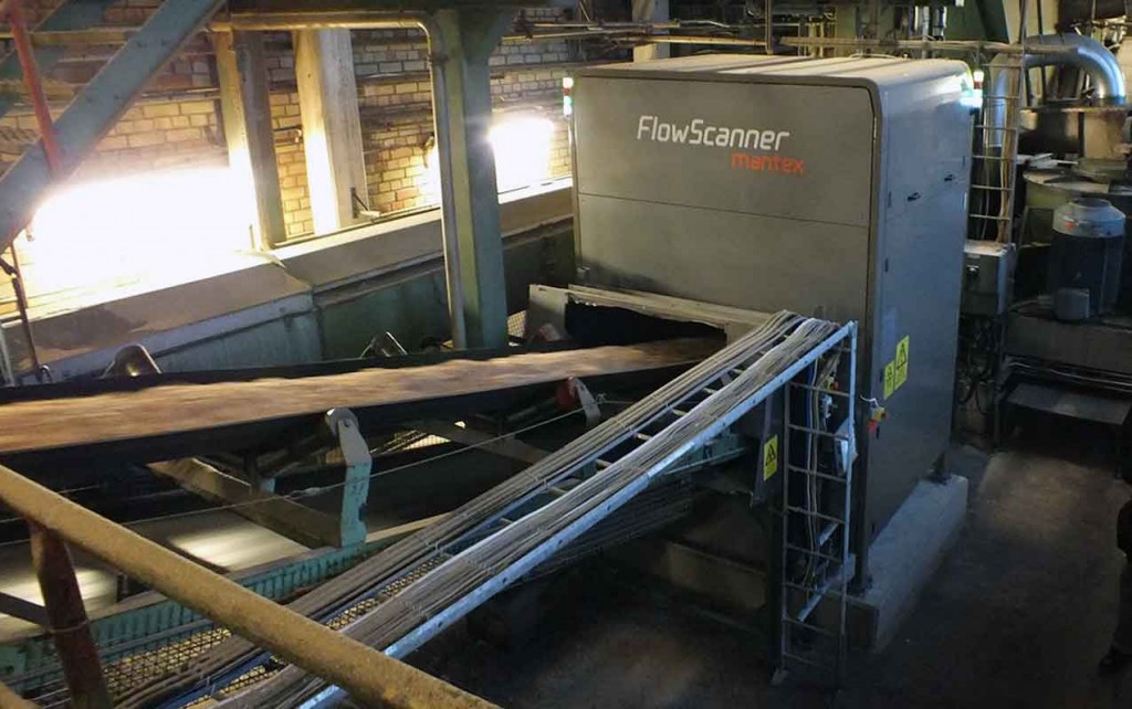 Flow Scanner - measure moisture and dry content